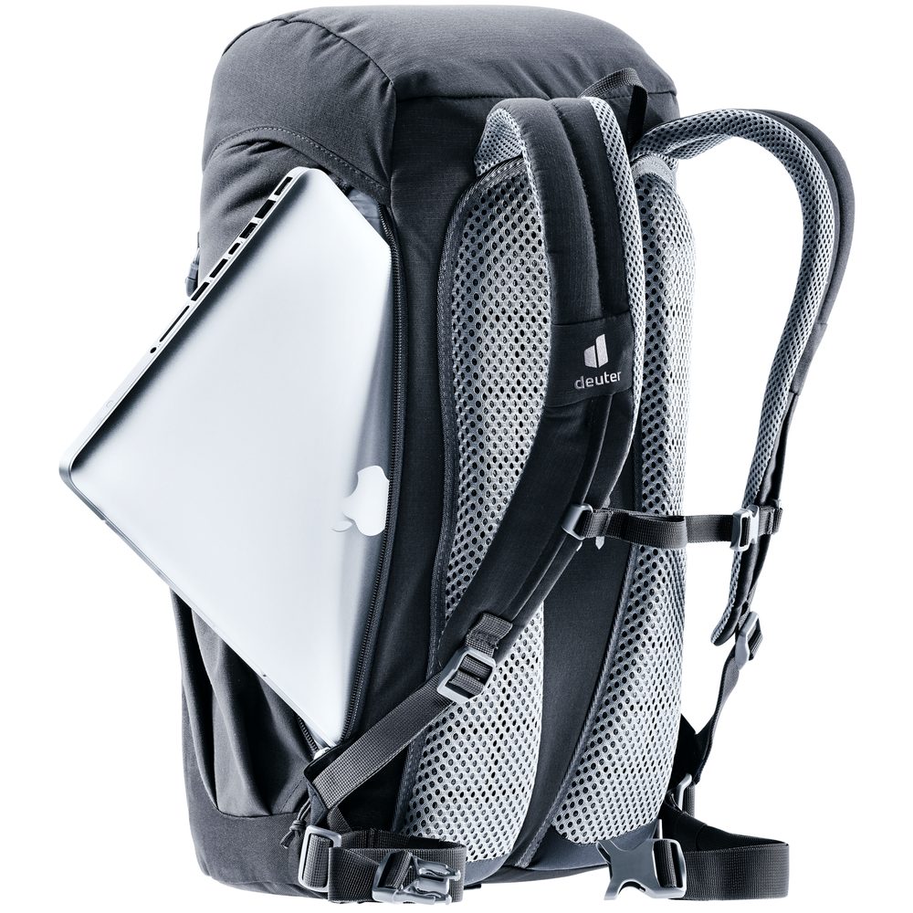 Outdoorweb.eu - Walker 24 Black - Backpack for the city - DEUTER - 72.03