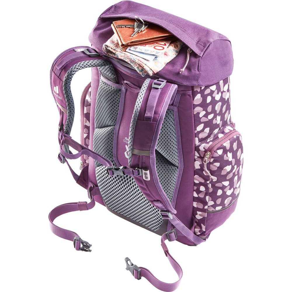 Outdoorweb - Scula 30, plum dots - školní batoh - DEUTER - 3 199 Kč