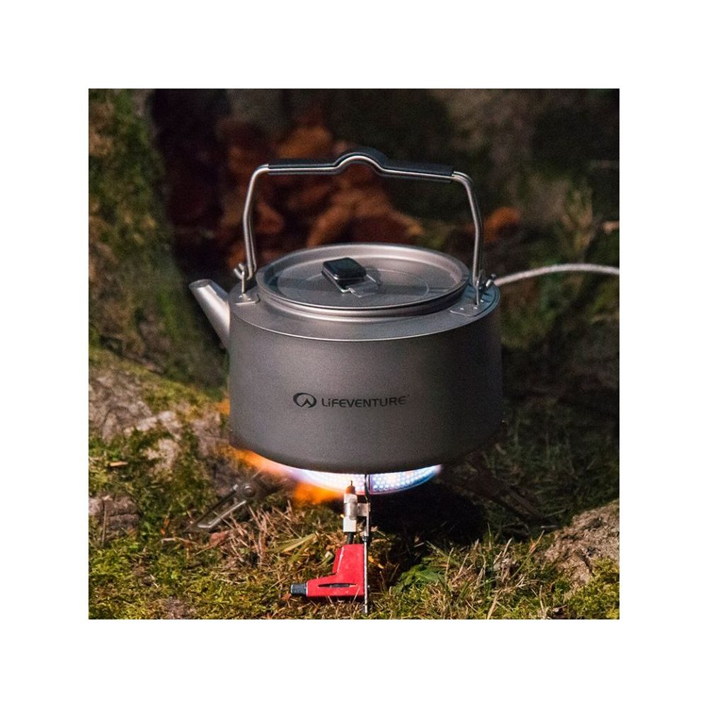 Outdoorweb - Titanium Kettle 1 l - Titanová konvice - LIFEVENTURE - 2 ...