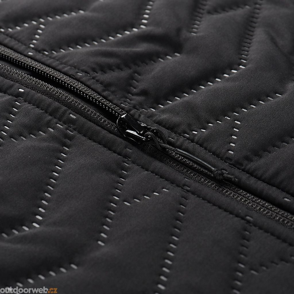 BERFO 2 black - Children's insulated vest with reflective elements ...