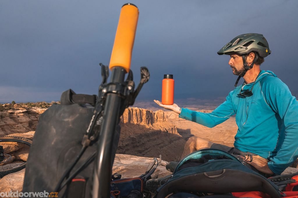 Wide w/Wide Loop Cap - Black 1182 ml - Nerezová lahev - KLEAN KANTEEN ...