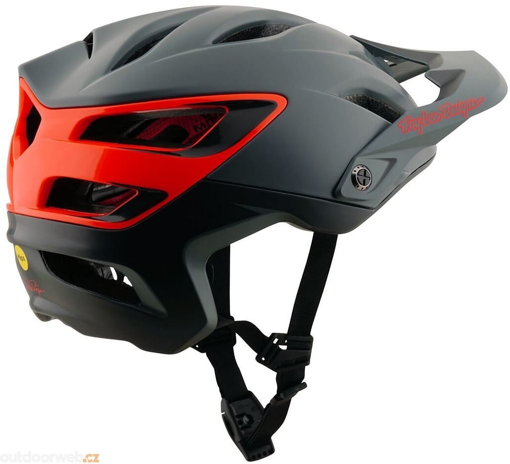 A3 UNO STEEL BLUE - helmet halfshell - TROY LEE DESIGNS - 192.46