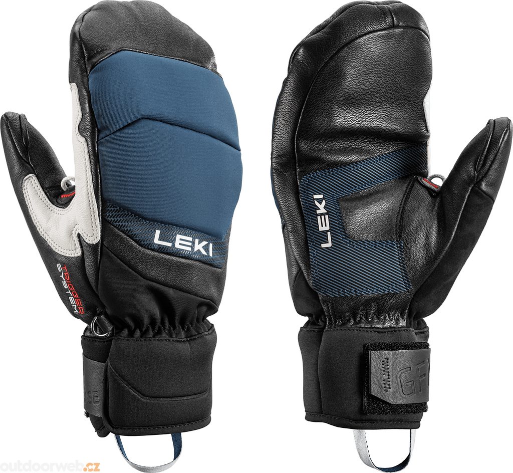 Griffin Base 3D Mitt, black-marine - Ski mittens - LEKI - 103.34