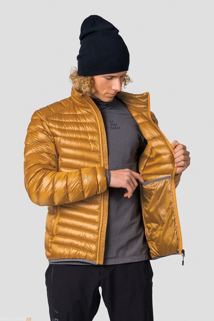 Adrius, golden yellow stripe - men's hiking jacket - HANNAH - 130.87