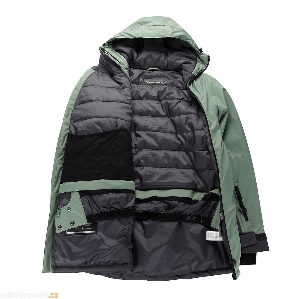 Outdoorweb.eu - OMEQ, zelená - Men's ski jacket with membrane - ALPINE ...