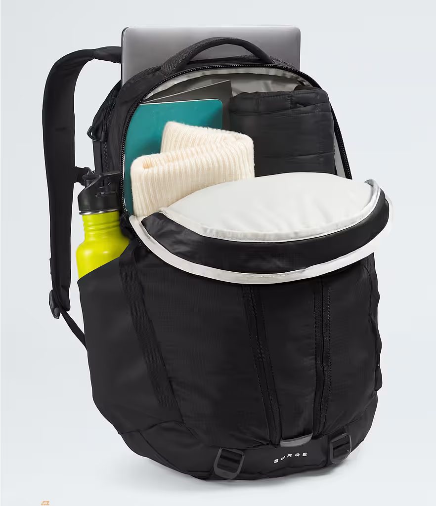 SURGE 31, TNF Black/TNF Black-NPF - city backpack - THE NORTH FACE