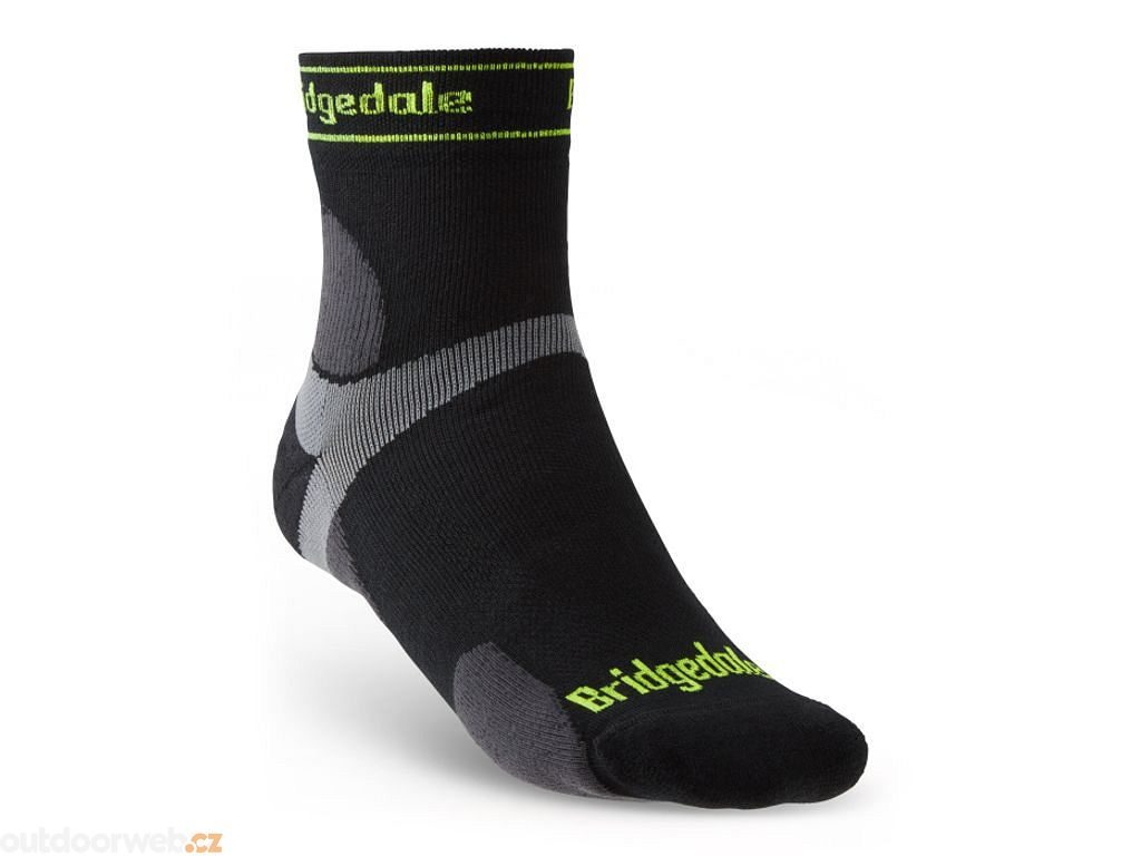 Outdoorweb.cz - Trail Run UL T2 MS 3/4 Crew, black - Pánské běžecké ponožky - BRIDGEDALE - 440 ...