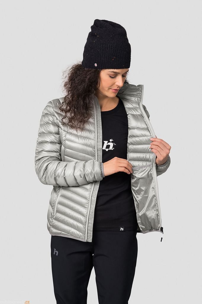 Outdoorweb.eu - Ayla, light gray stripe - women's hiking jacket ...