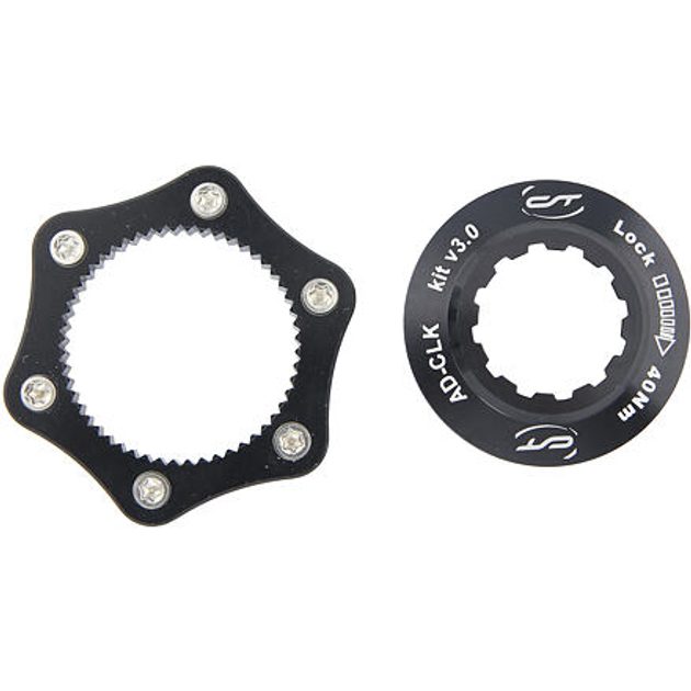 Summitbikes - Disc Brake Adapter Center Lock black - brzdové špalíky ...