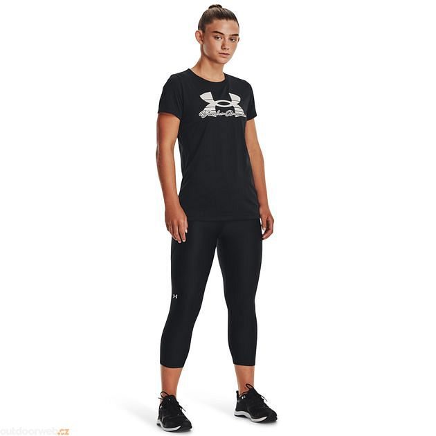 UA Tech Solid Script SSC, Black - tričko krátký rukáv dámské - UNDER ARMOUR - 594 Kč ...