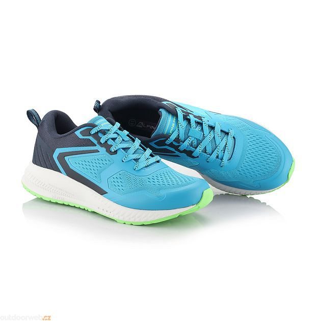NAREME neon atomic blue - Sportovní běžecká obuv unisex - ALPINE PRO ...