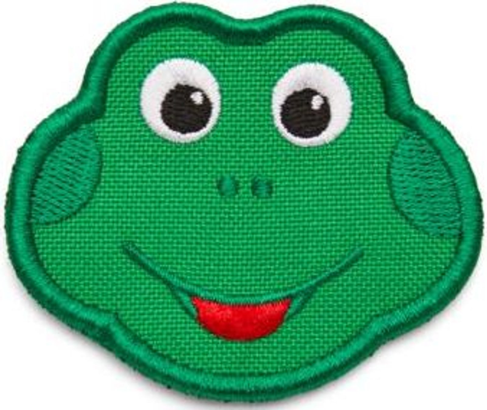Velcro badge Frog - green - Dětský odznáček na suchý zip - AFFENZAHN ...