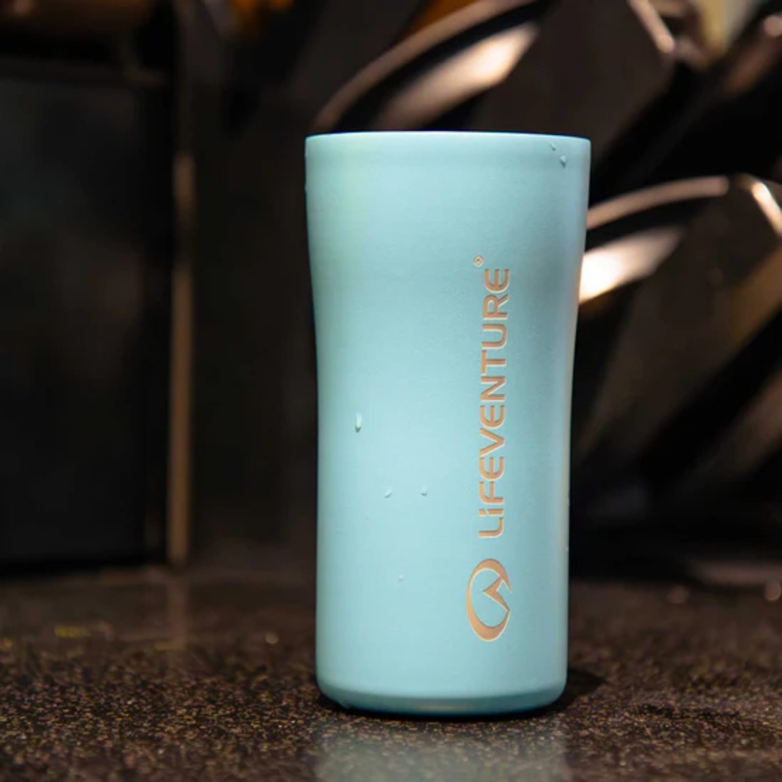 One Touch Thermal Mug; 350 ml; blue - Thermal Mug - LIFEVENTURE - 18.92