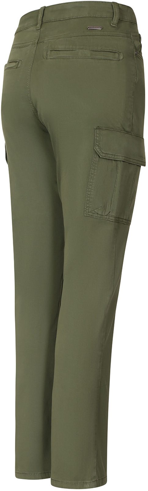 Outdoorweb - KALLA rifle green - Dámské bavlněné kalhoty s kapsami ...