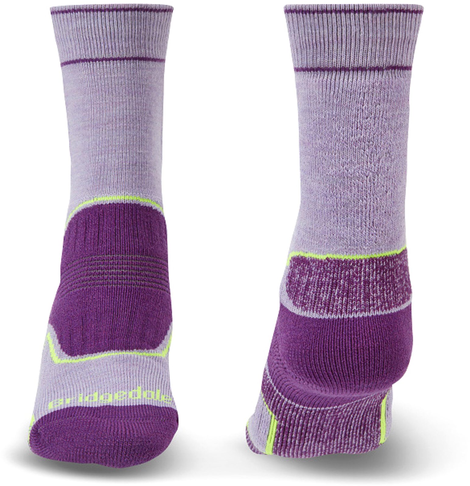 Hike MW MP Boot Women's lilac/purple - ponožky dámské - BRIDGEDALE - 530 Kč