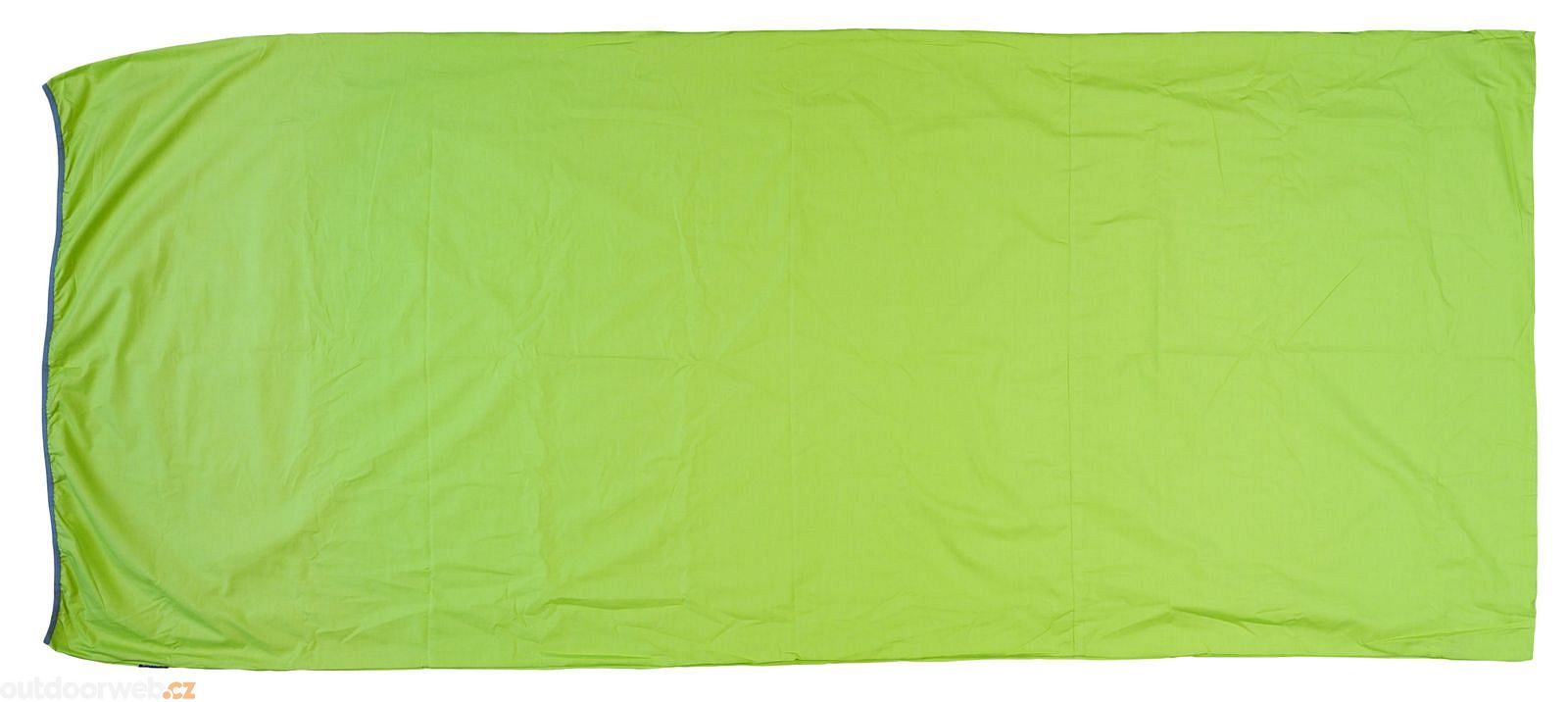 POLYCOTTON Rectangular apple green - vložka do spacáku - WARMPEACE - 846 Kč