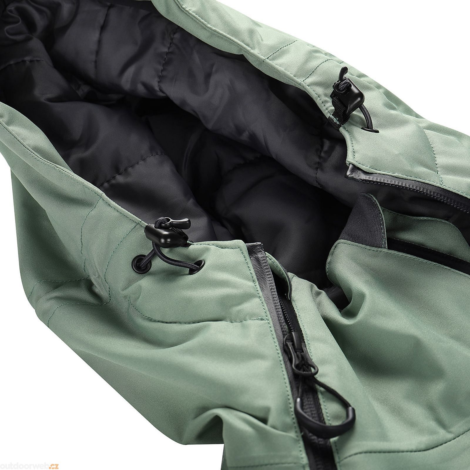 OMEQ, zelená - Men's ski jacket with membrane - ALPINE PRO - 139,01