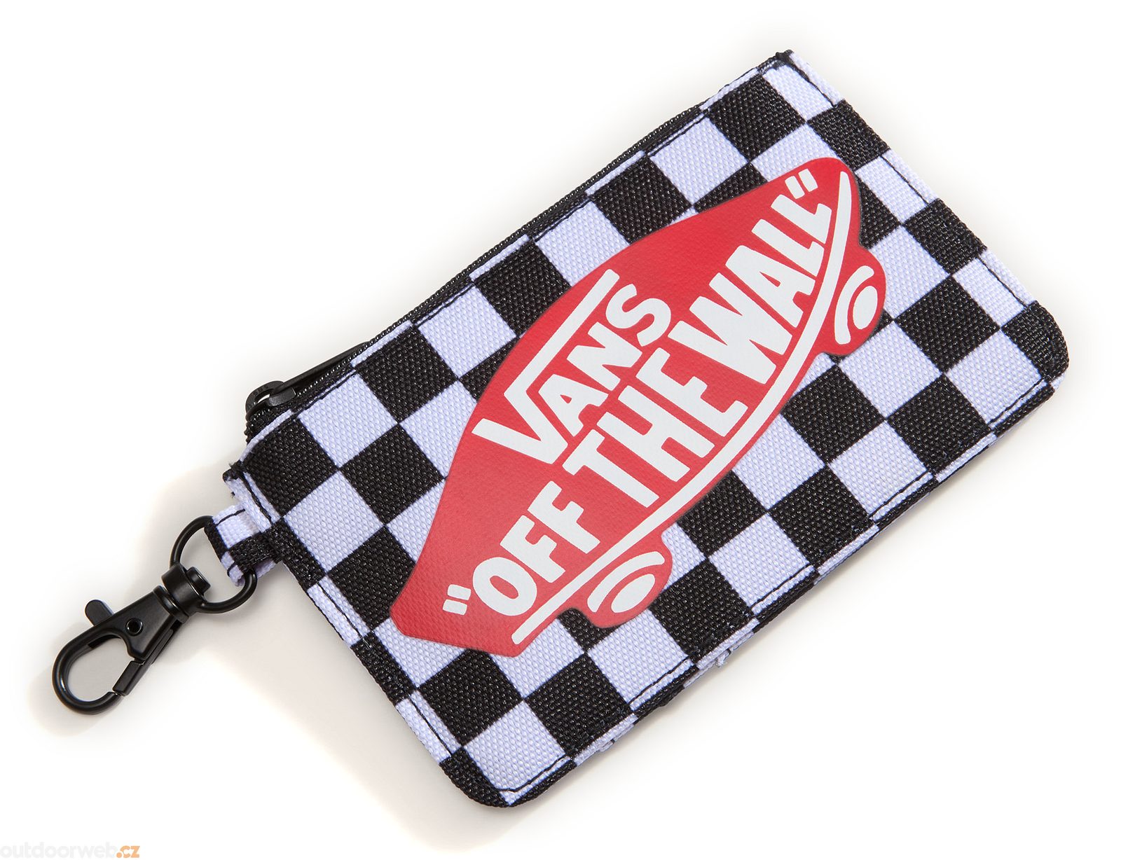 Off The Wall Zip Wallet CHECKERBOARD Black/White - Peněženka - VANS ...