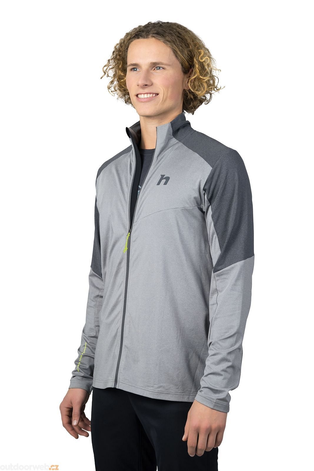 Outdoorweb.eu - ENGE, quiet gray mel/asphalt mel - mikina pánská ...