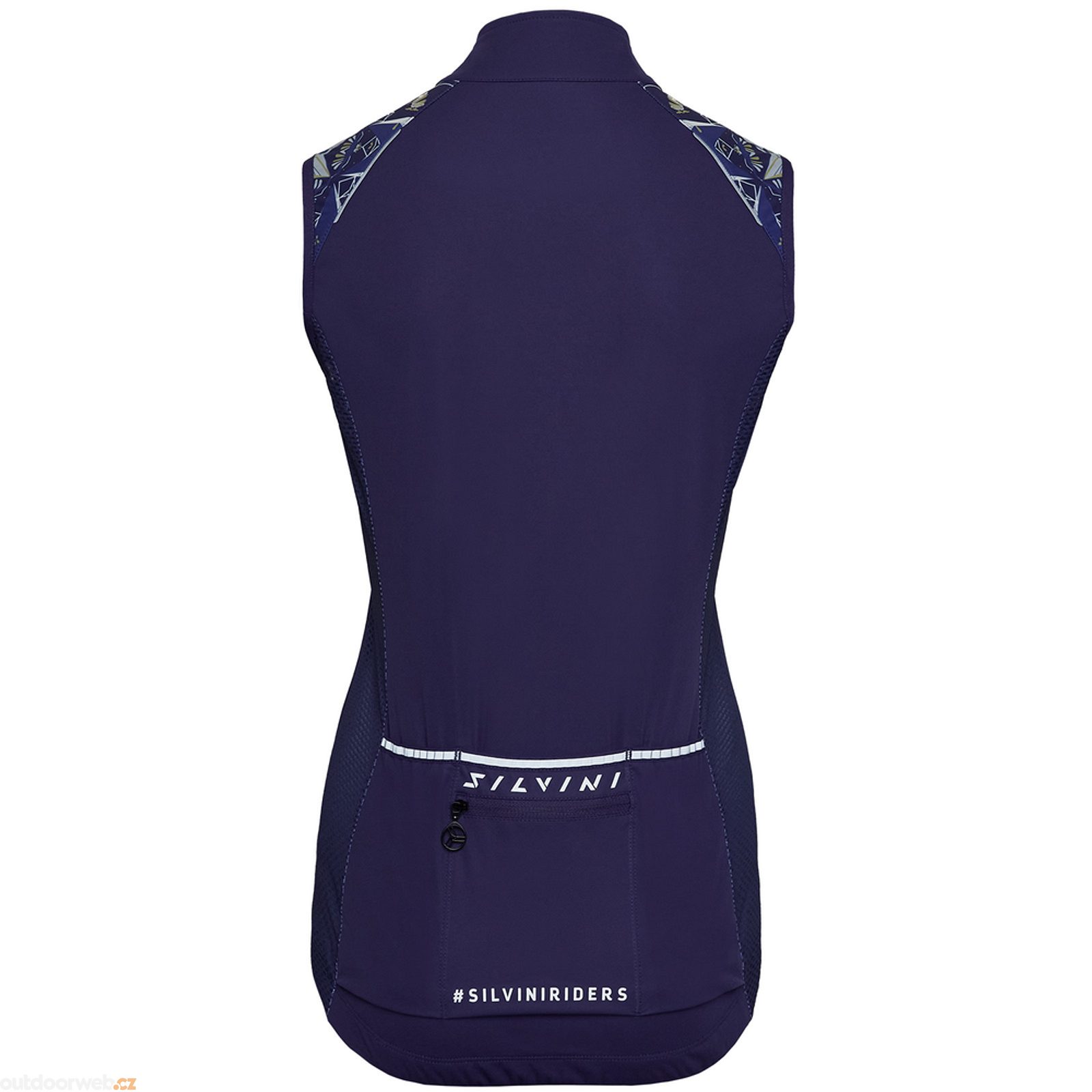 Trela, navy - women's cycling vest - SILVINI - 63.53