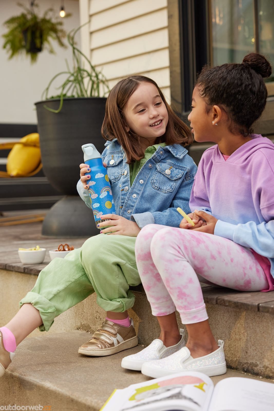 Insulated Kid Classic Narrow 12oz (w/Flip Seal Sport Cap) - rainbows ...