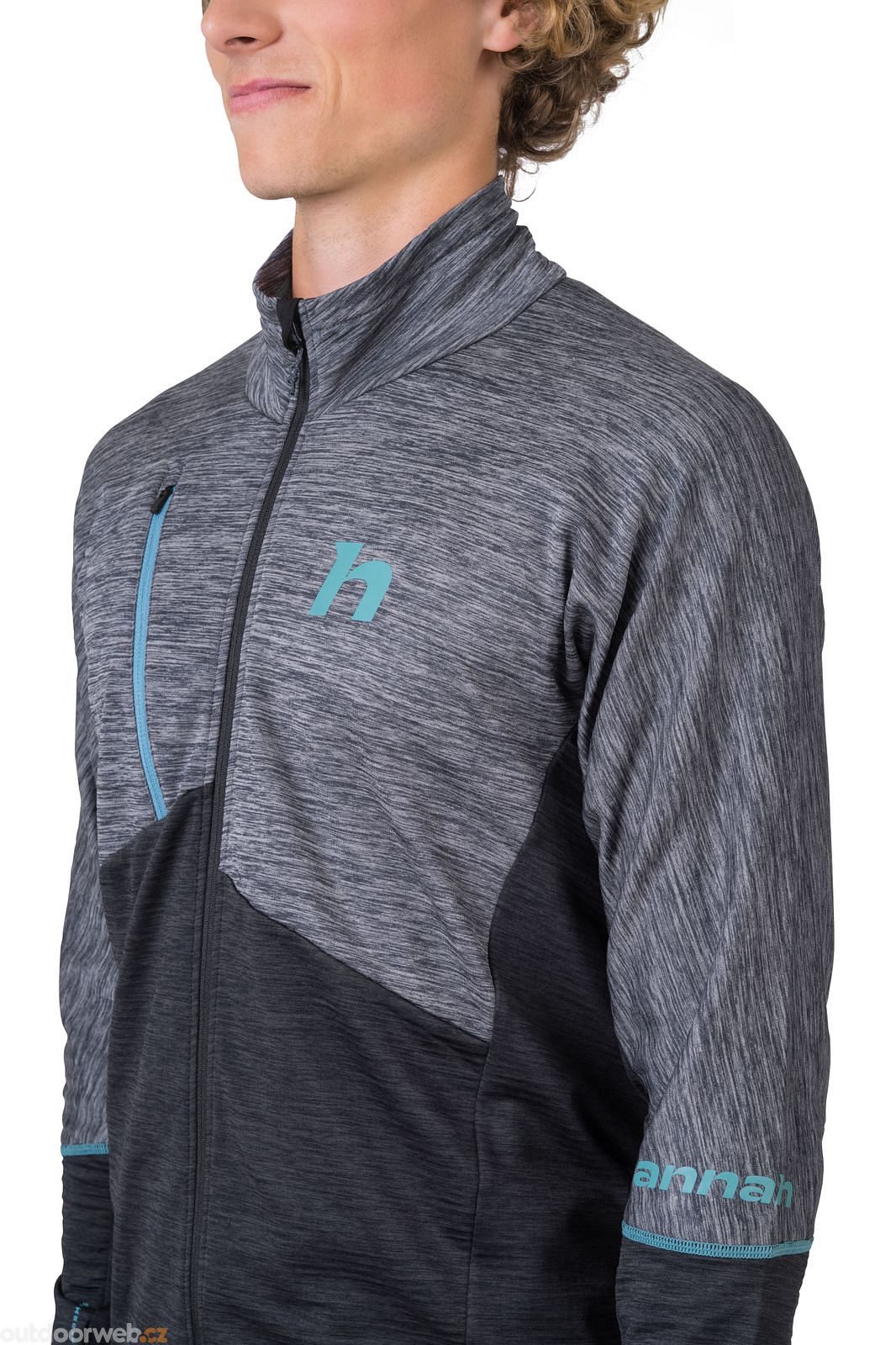Outdoorweb.eu - NIRO, light gray/anthracite mel - mikina pánská ...