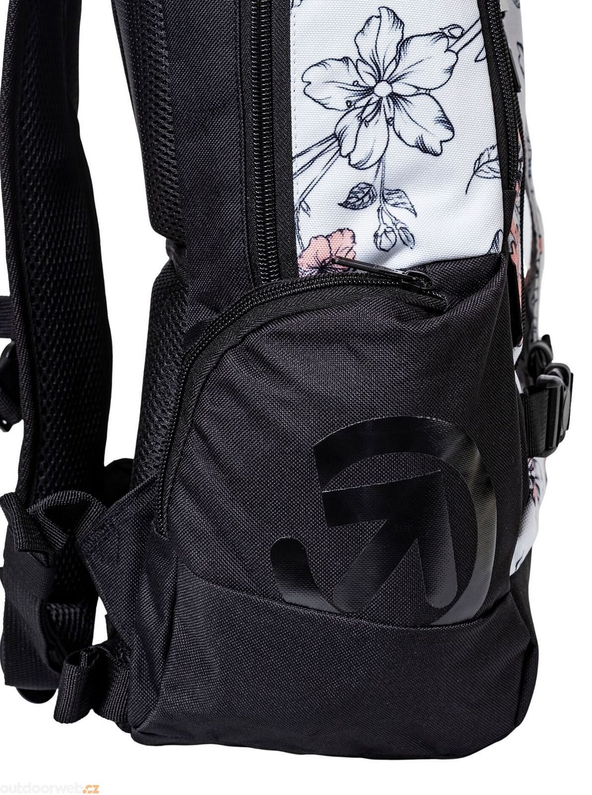 Outdoorweb.eu - Basejumper 22, Blossom White - school backpack + pencil ...