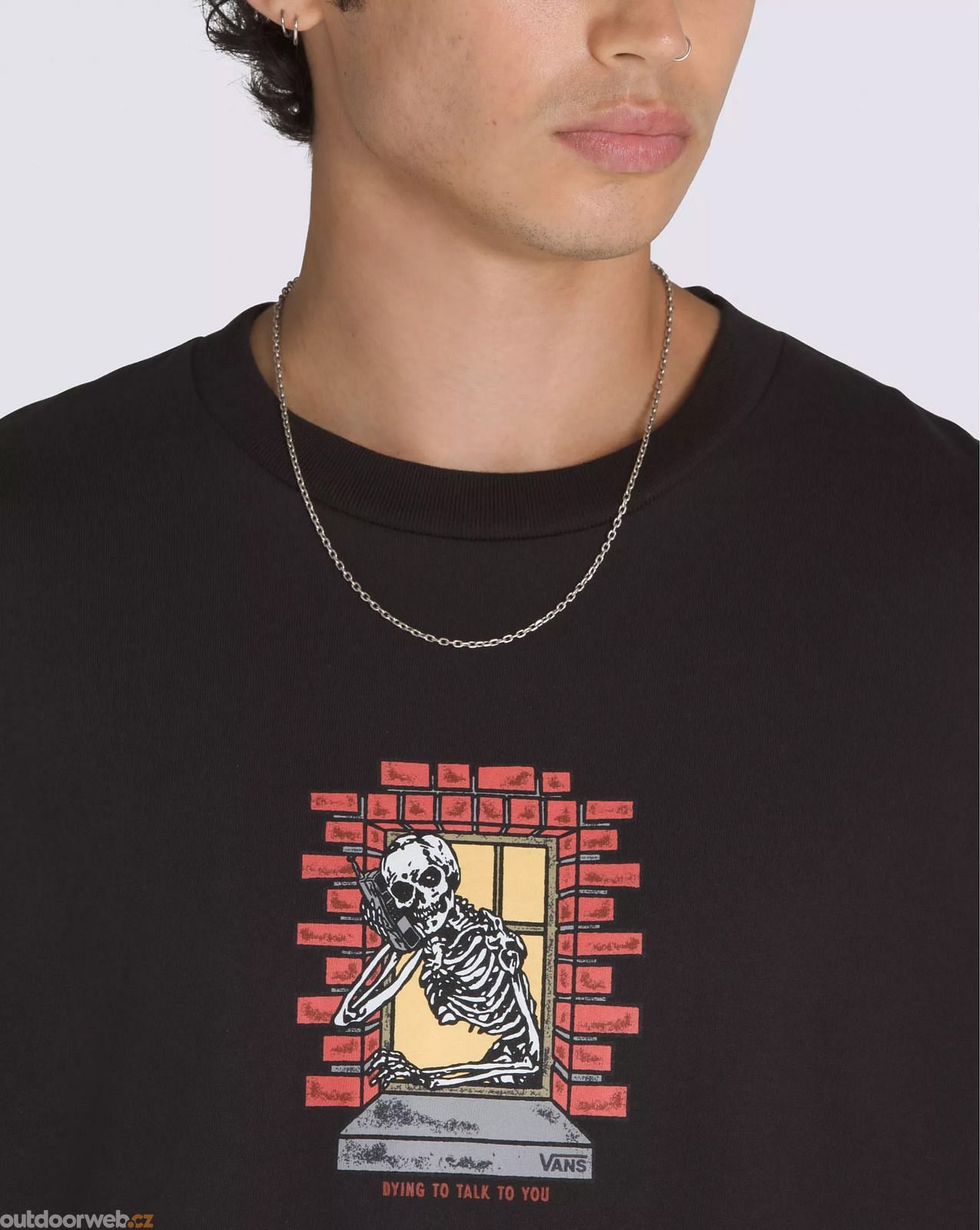 Outdoorweb.eu - Skull Window SS Black - men's short sleeve shirt - VANS ...