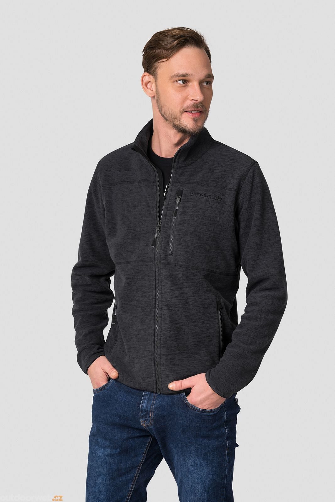 Santon II, anthracite mel - mikina pánská - HANNAH - 1 164 Kč
