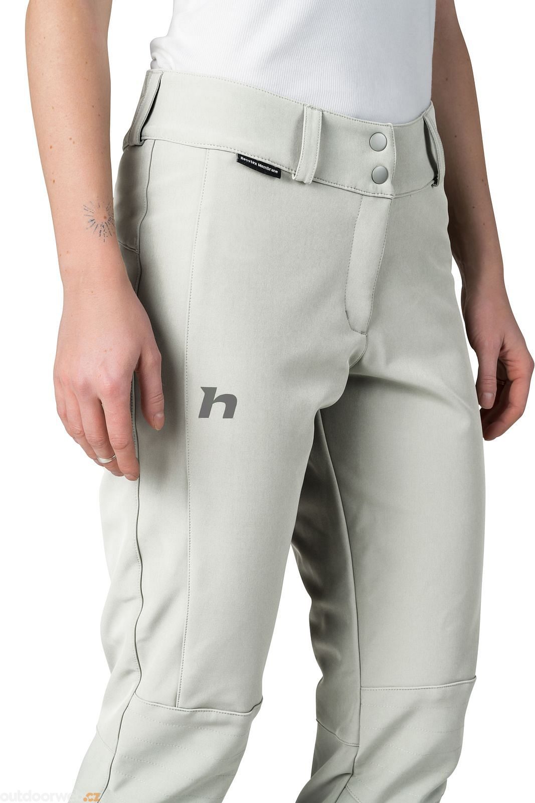 ILIA, bright white II - kalhoty softshell dámské - HANNAH - 56.56