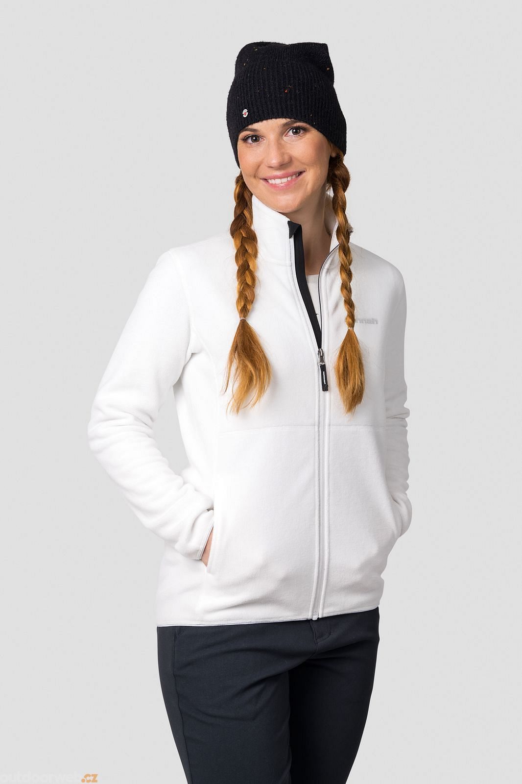 Livela II, bright white mel - women's sweatshirt - HANNAH - 38.48