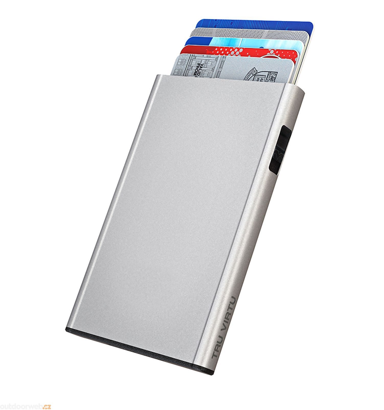 Card Case Click & Slide - silk Red - card case - TRU VIRTU - 46,45