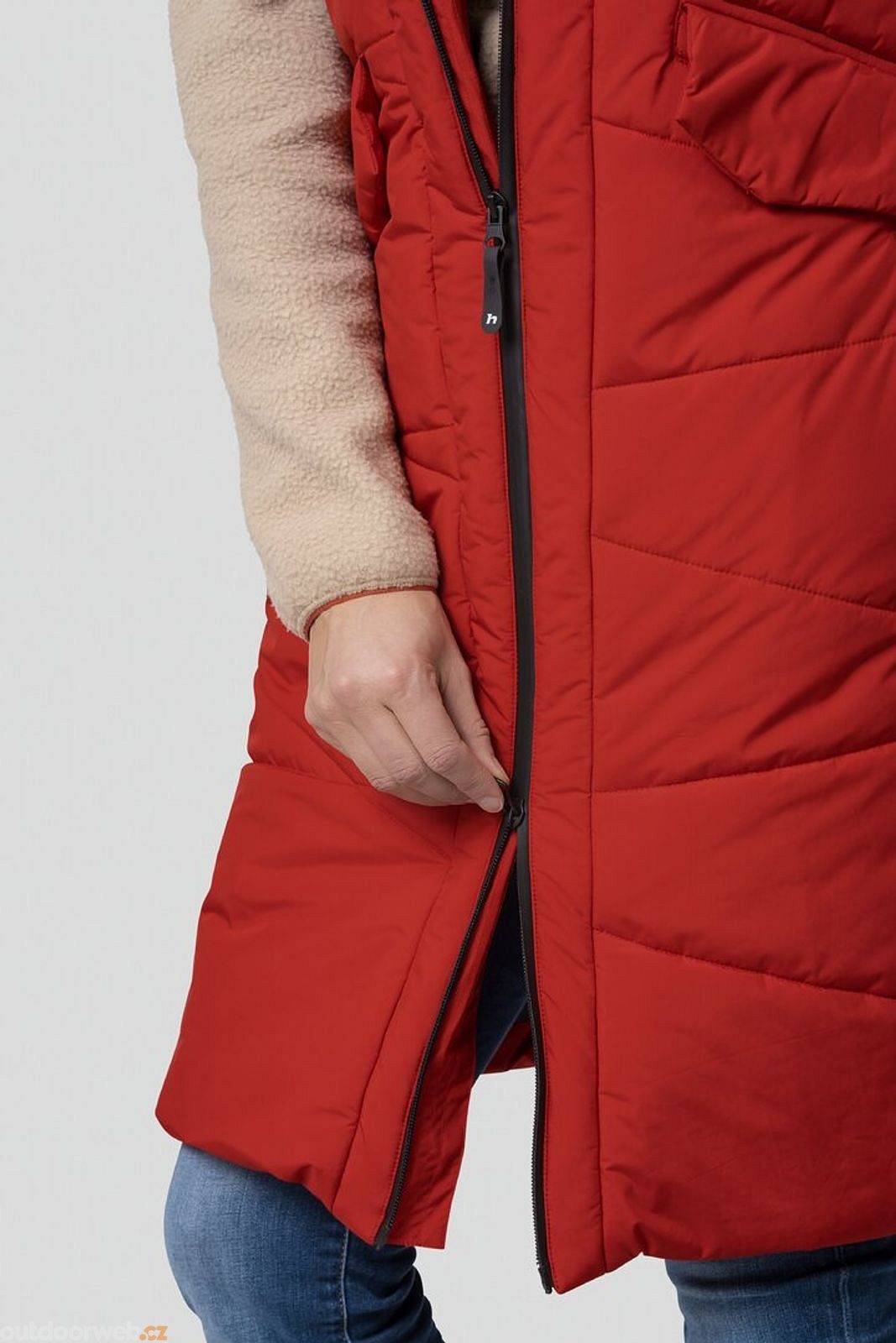 Ela high risk red - Women's winter vest - HANNAH - 76,04