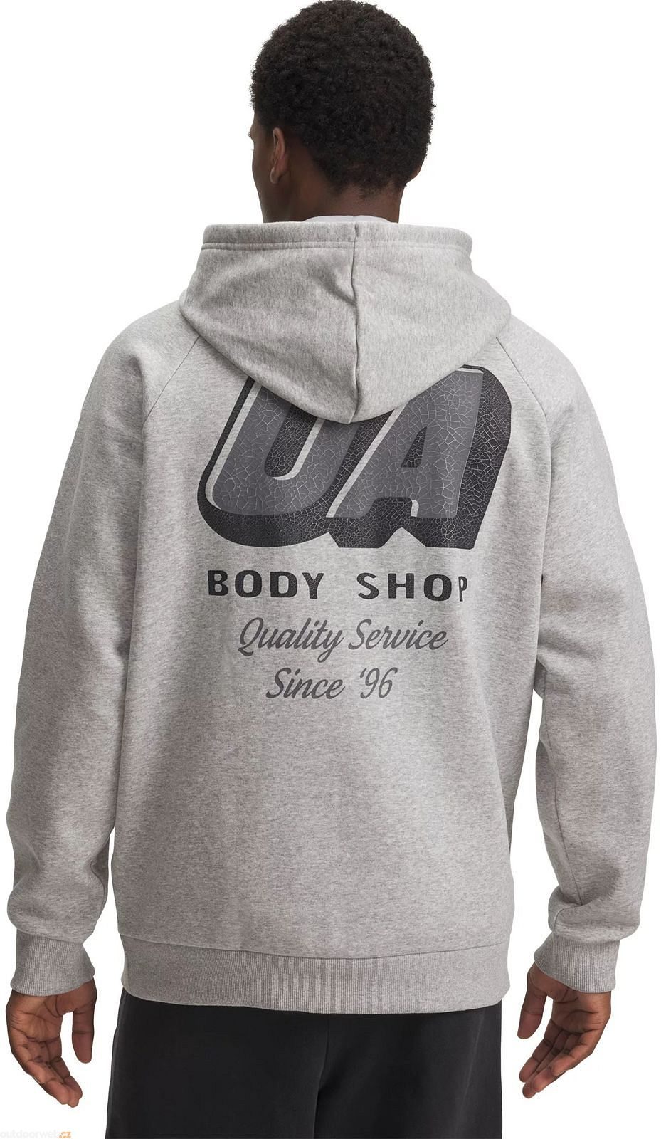 UA Rival Fleece HBR Logo HD-GRY - Pánská mikina - UNDER ARMOUR - 1 279 Kč