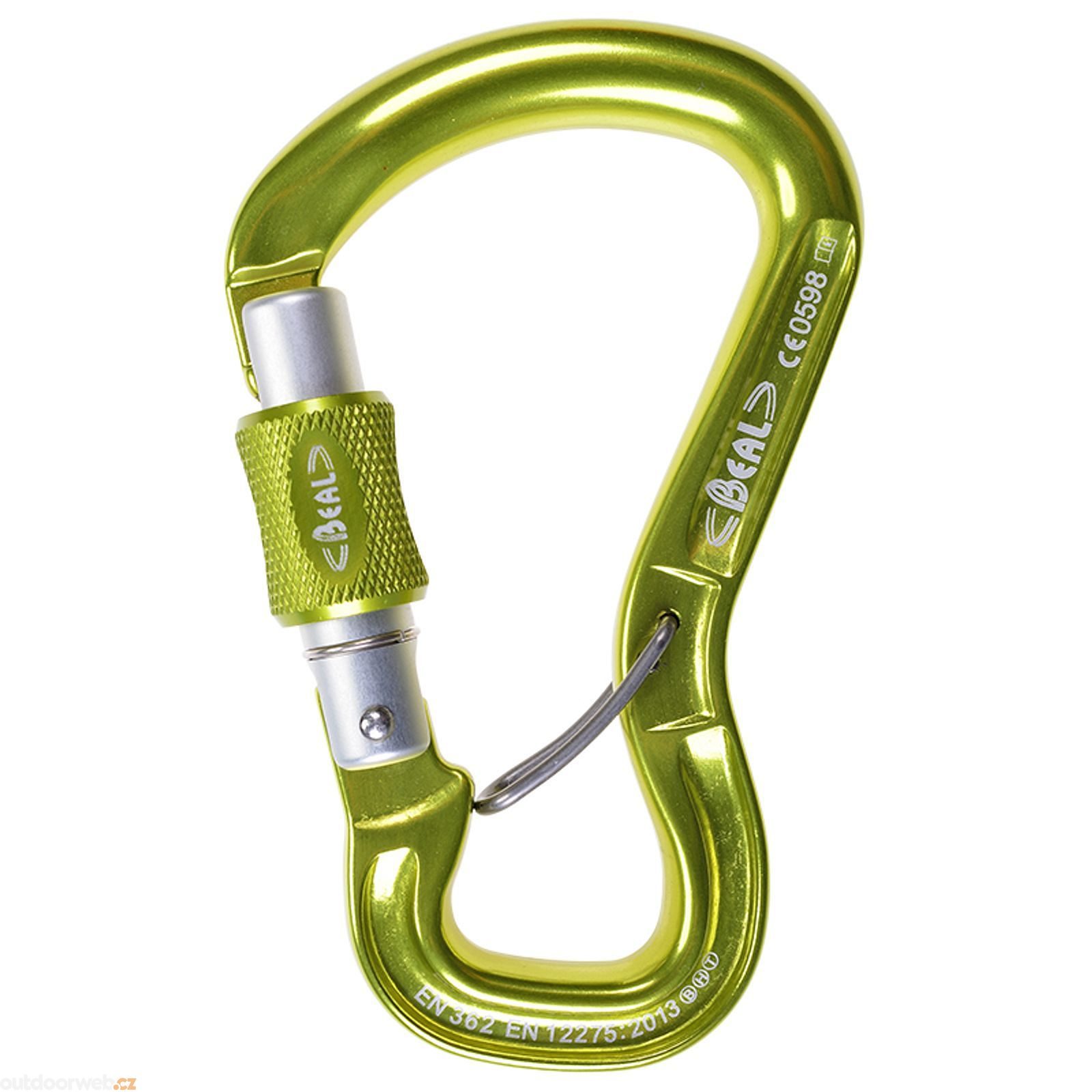 Outdoorweb.eu - Orient Express green - Carabiner with safety catch ...