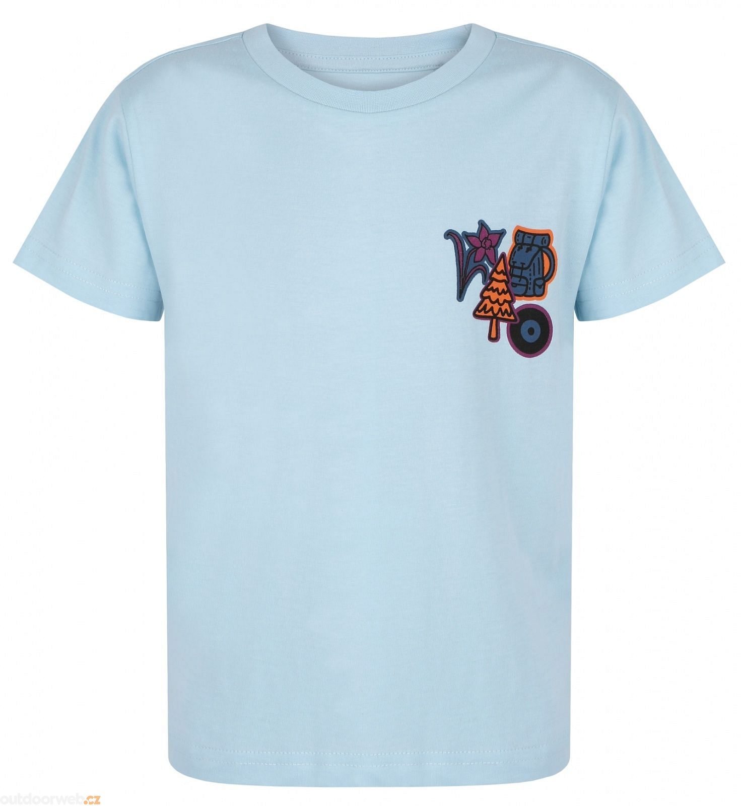 Tee Patch K light blue - Dětské bavlněné triko - HUSKY - 449 Kč