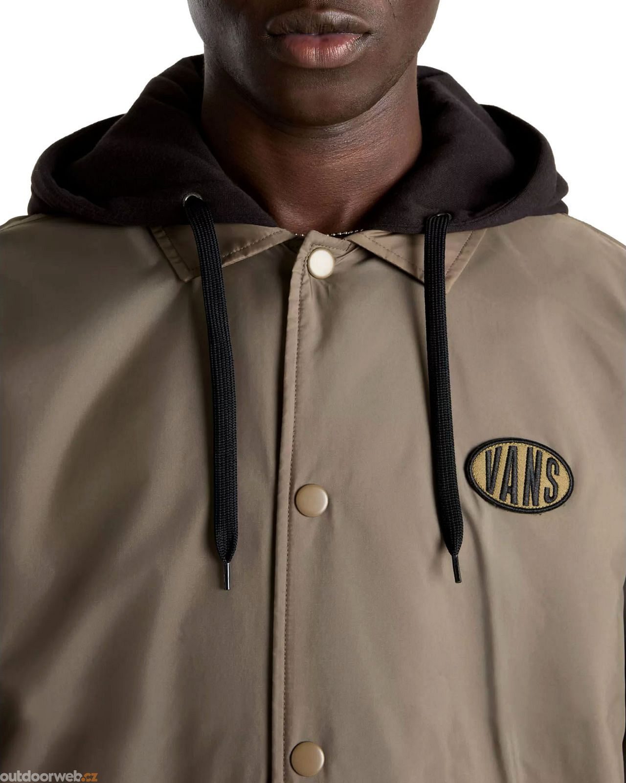 RILEY II COACH JACKET Bungee Cord - bunda podzimní pánská - VANS - 1 960 Kč