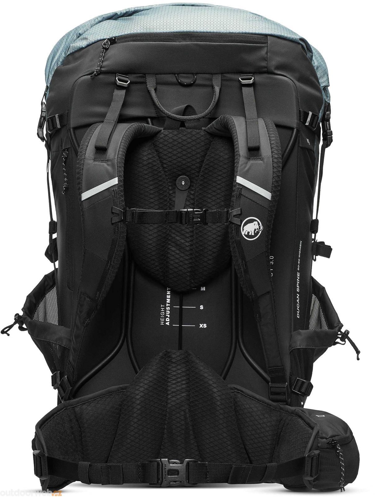 Outdoorweb.eu - Ducan Spine 50-60 Women strata-black - Women's backpack - MAMMUT - 219.47