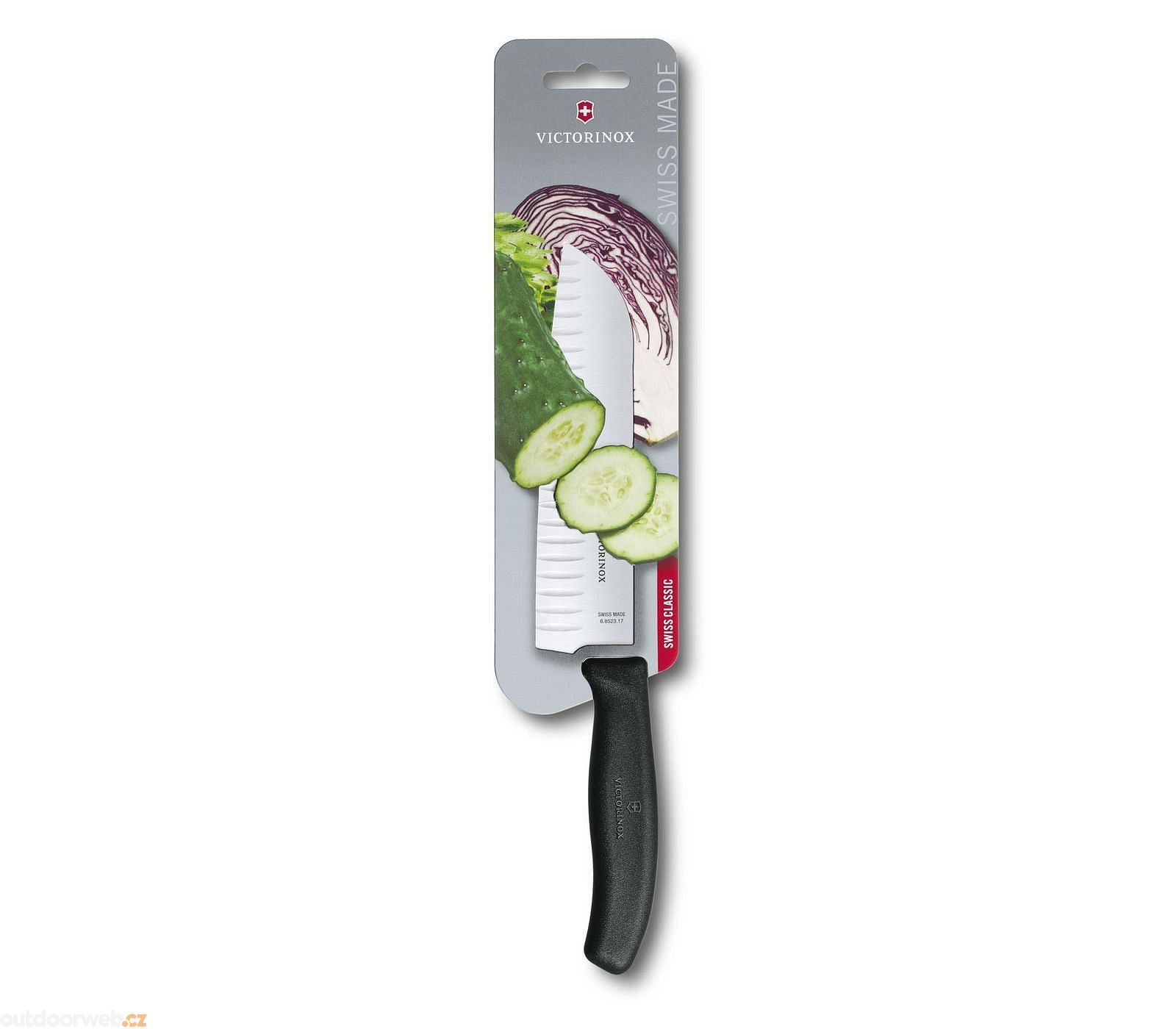 6.8523.17B Nůž kuchyňský SANTOKU 17cm plast - Kuchařský nůž ...