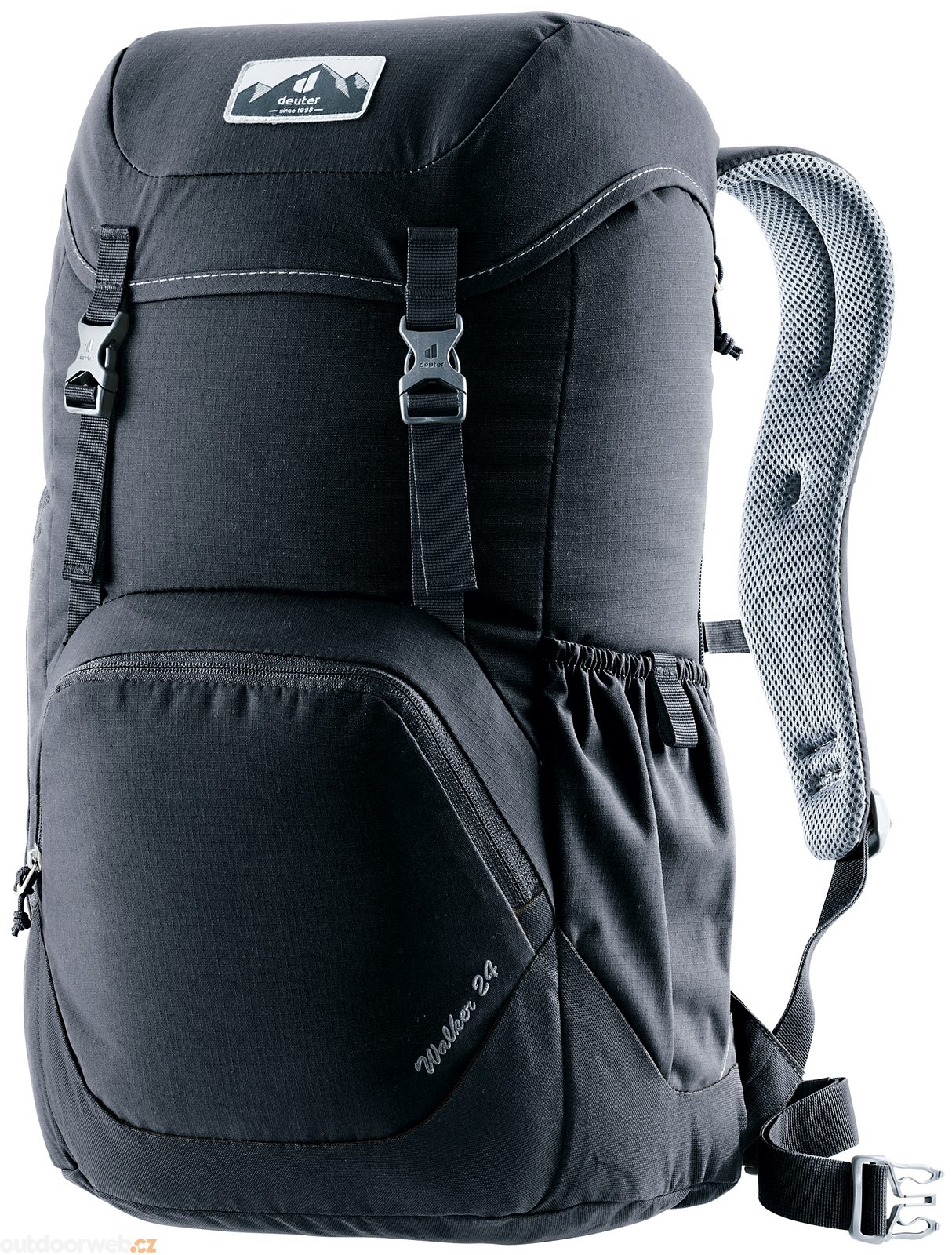 Outdoorweb.eu - Walker 24 Black - Backpack for the city - DEUTER - 72.03