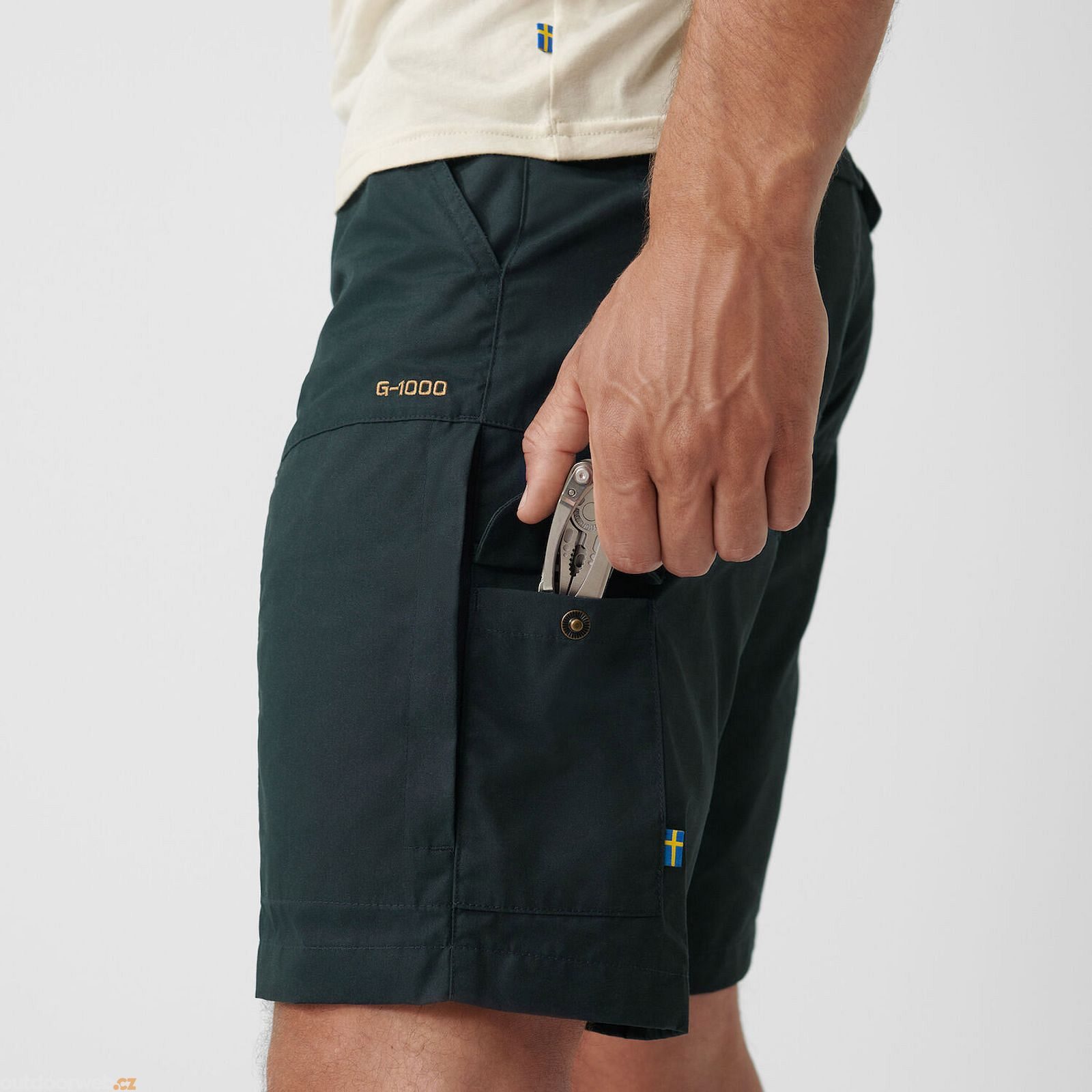 Karl Pro Shorts M Dark Navy - men's shorts - FJÄLLRÄVEN - 106,91