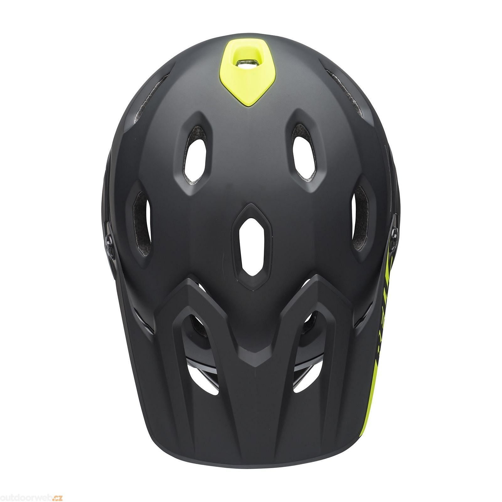 Outdoorweb.eu - Super DH Spherical Mat/Glos Black - Cycling helmet ...