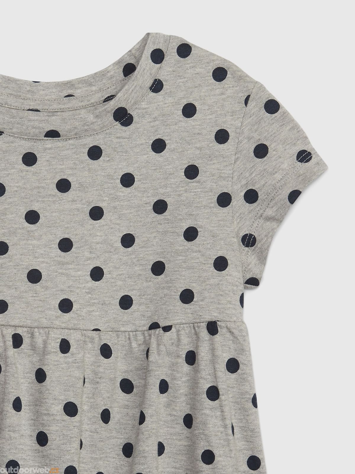 670471-00 Dětský vzorovaný top Šedá - Dětský vzorovaný top - GAP - 287 Kč