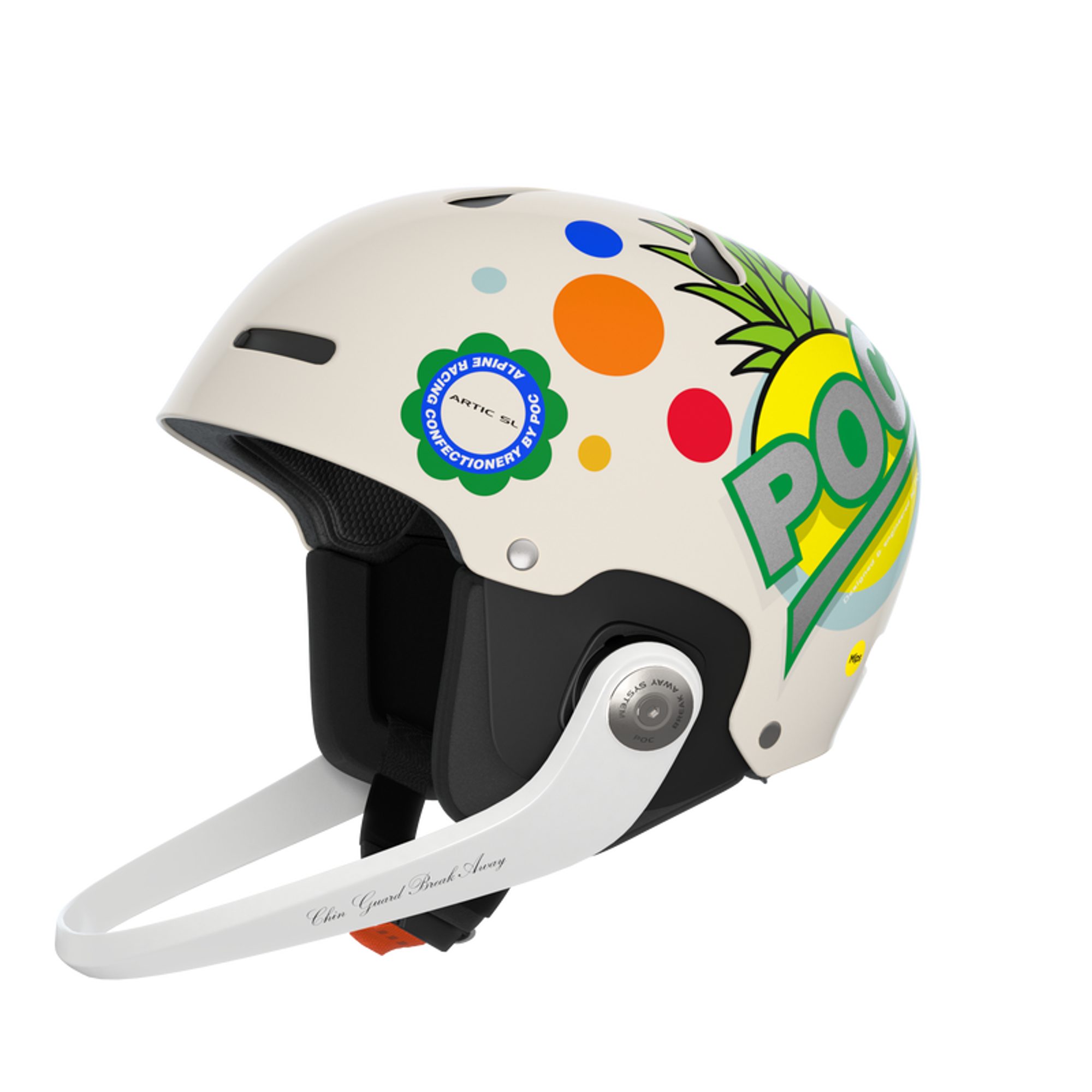 Adjustable Ventilation Ski Helmet POC Artic SL MIPS Ski Helmet ...