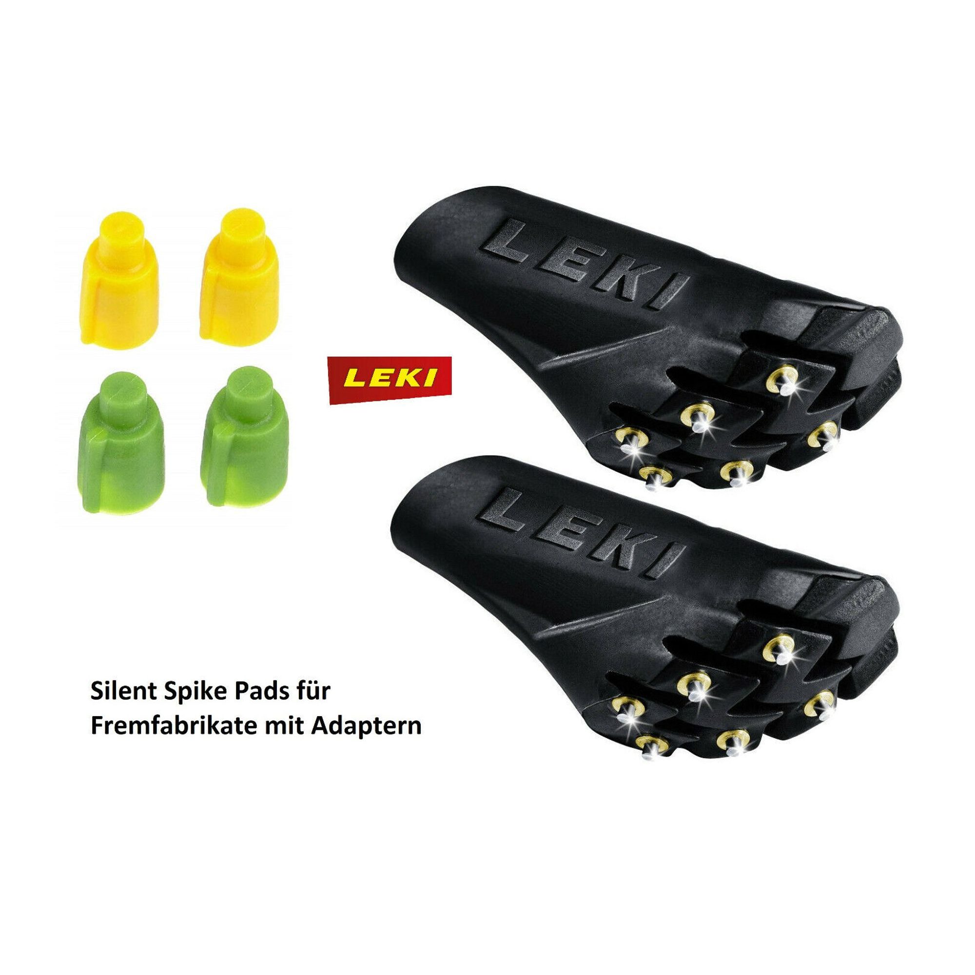 Silent Spike Pad Walking Multi System, black - Spikes - LEKI - 21.10