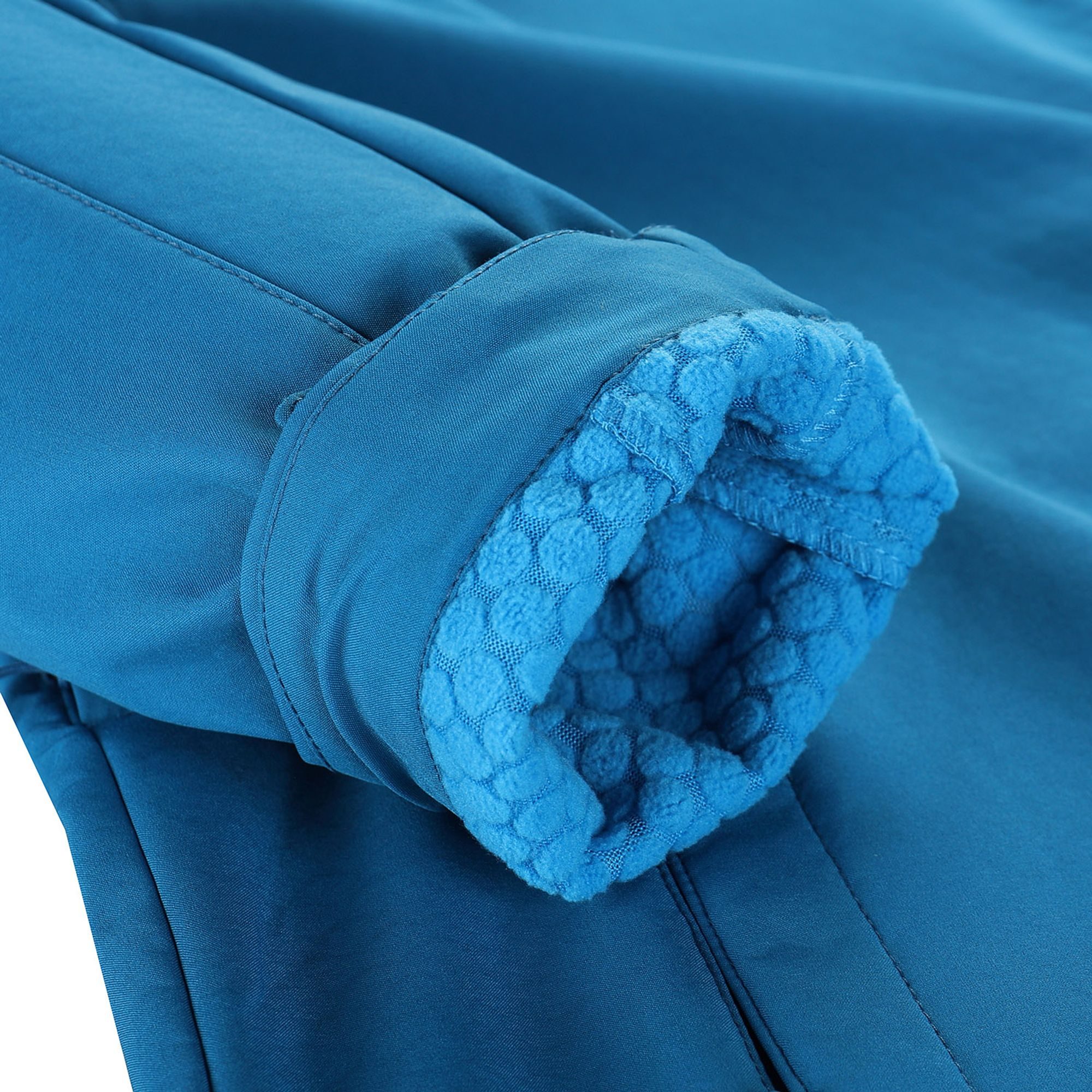 HOOR mykonos blue - men's softshell jacket with membrane - ALPINE PRO ...