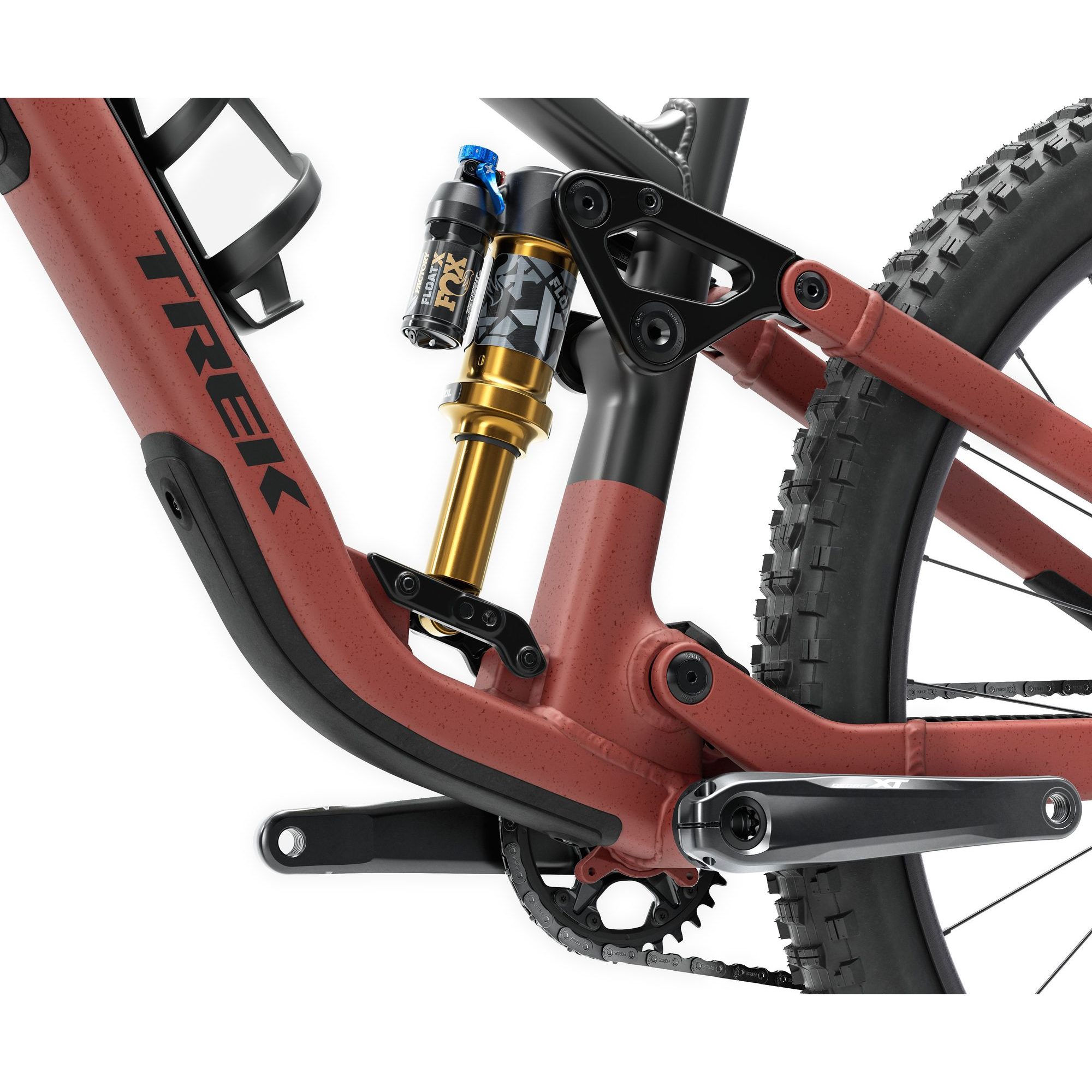 Fuel EX 9 XT Gen 7 Matte Sedona Red/Pennyflake Splatter - Horské kolo ...