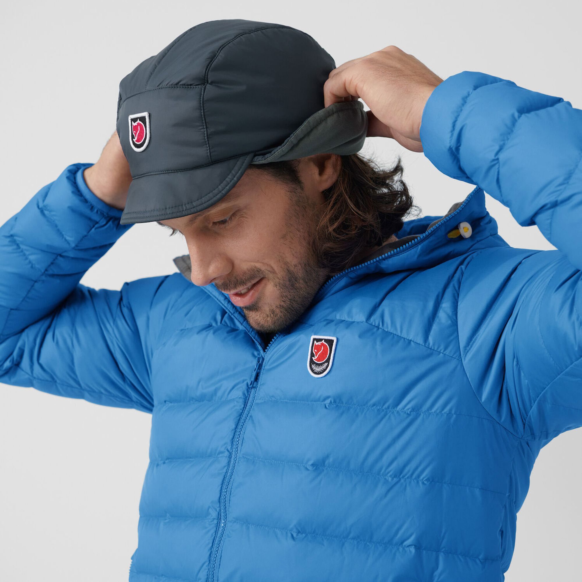 Expedition Padded Cap Navy - zimní čepice - FJÄLLRÄVEN - 1 113 Kč