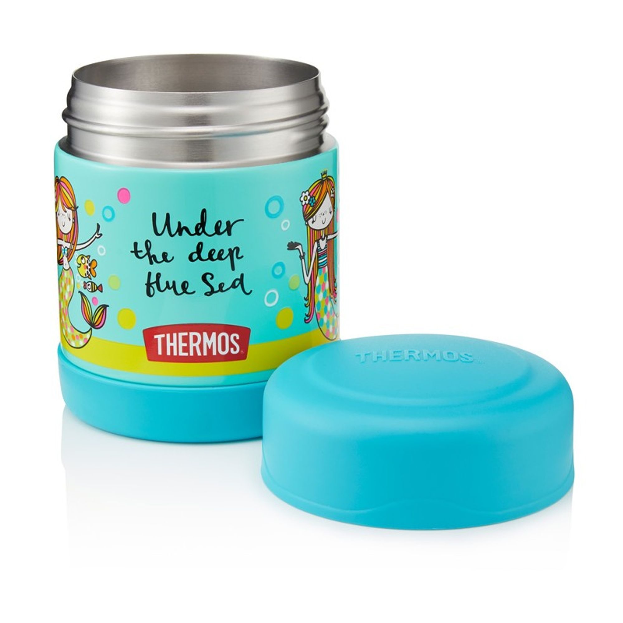 Dětská termoska na jídlo 290 ml mořská panna - Stainless steel vacuum ...