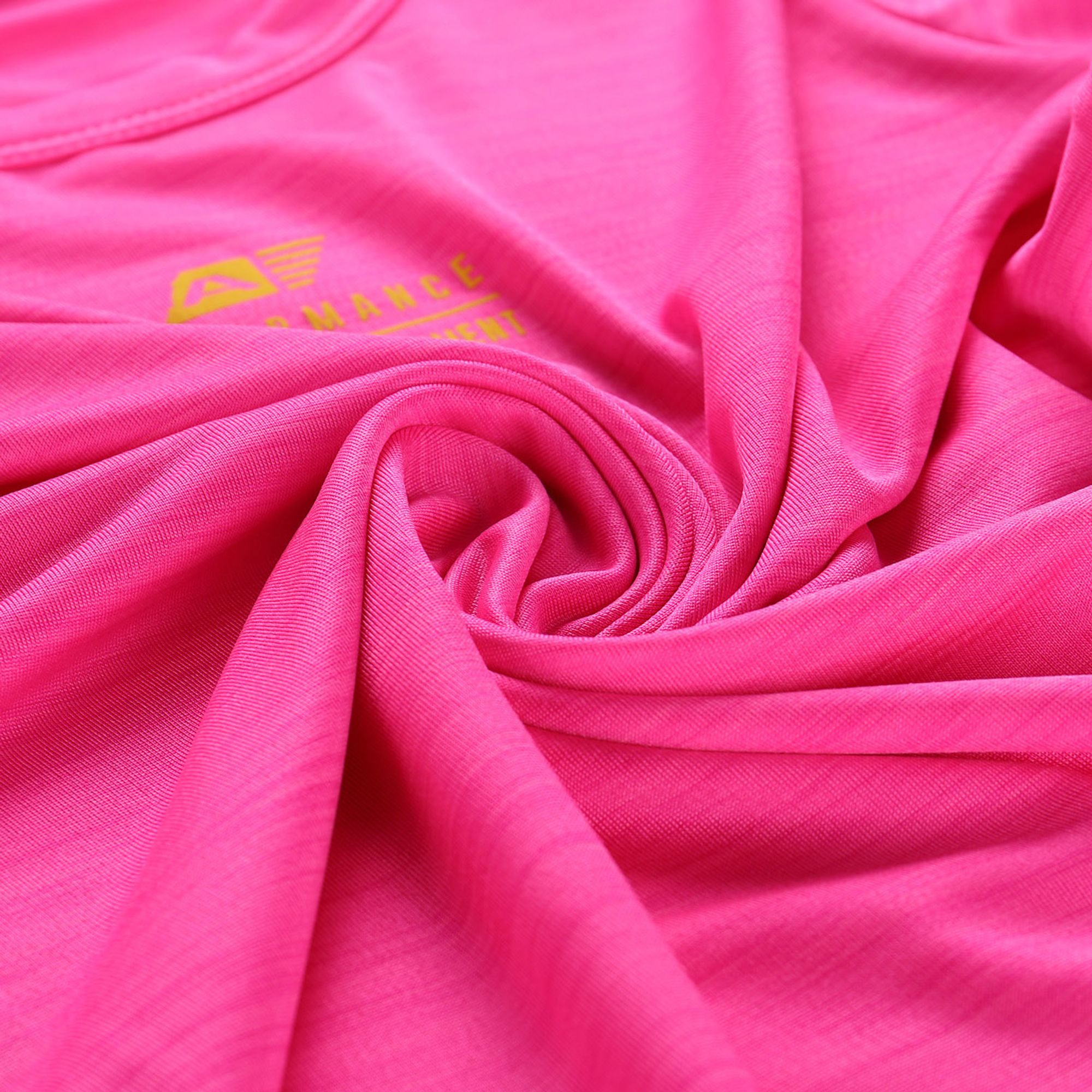 BASIKO neon pink - Dětské rychleschnoucí triko - ALPINE PRO - 244 Kč